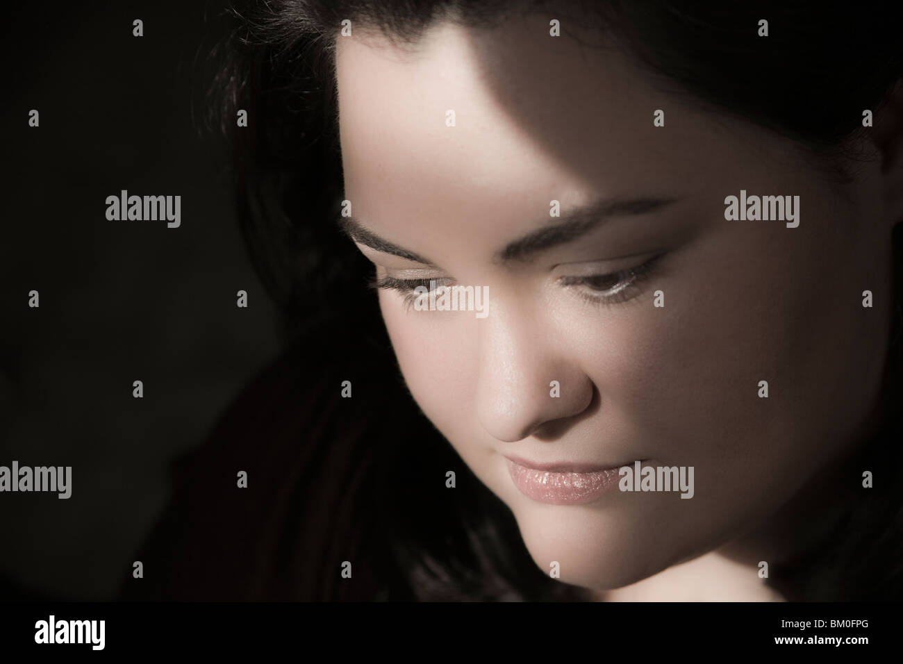 Plus sized woman portrait hi-res stock photography and images - Alamy