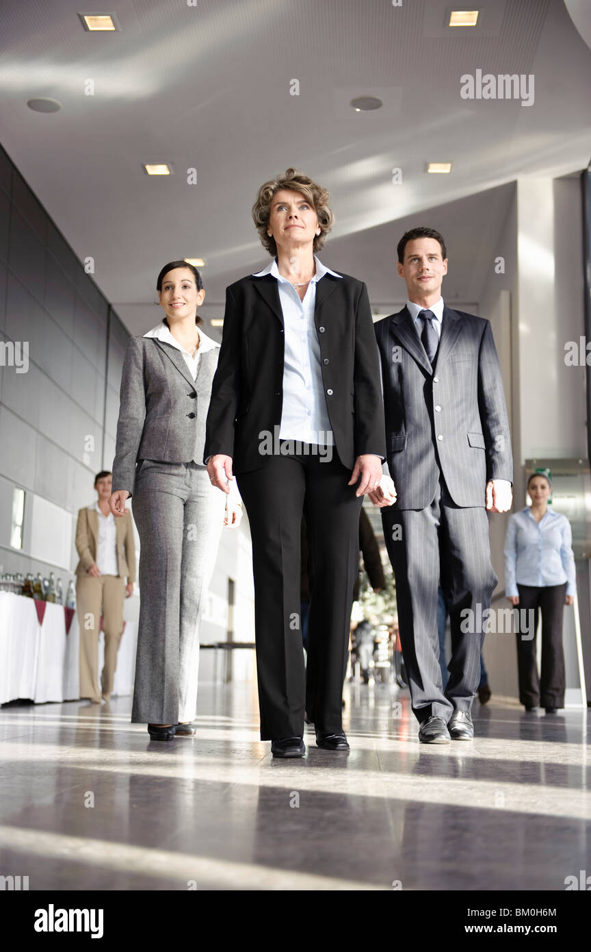 People Walking Towards Camera