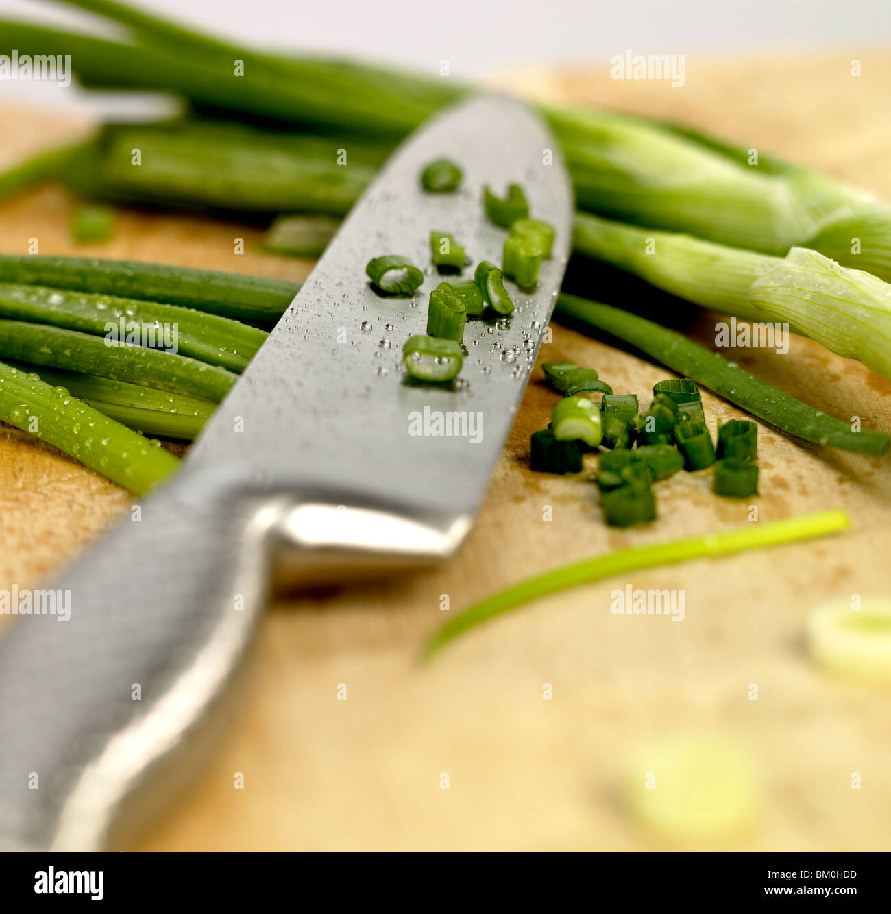 Chopped spring onions hi-res stock photography and images - Alamy
