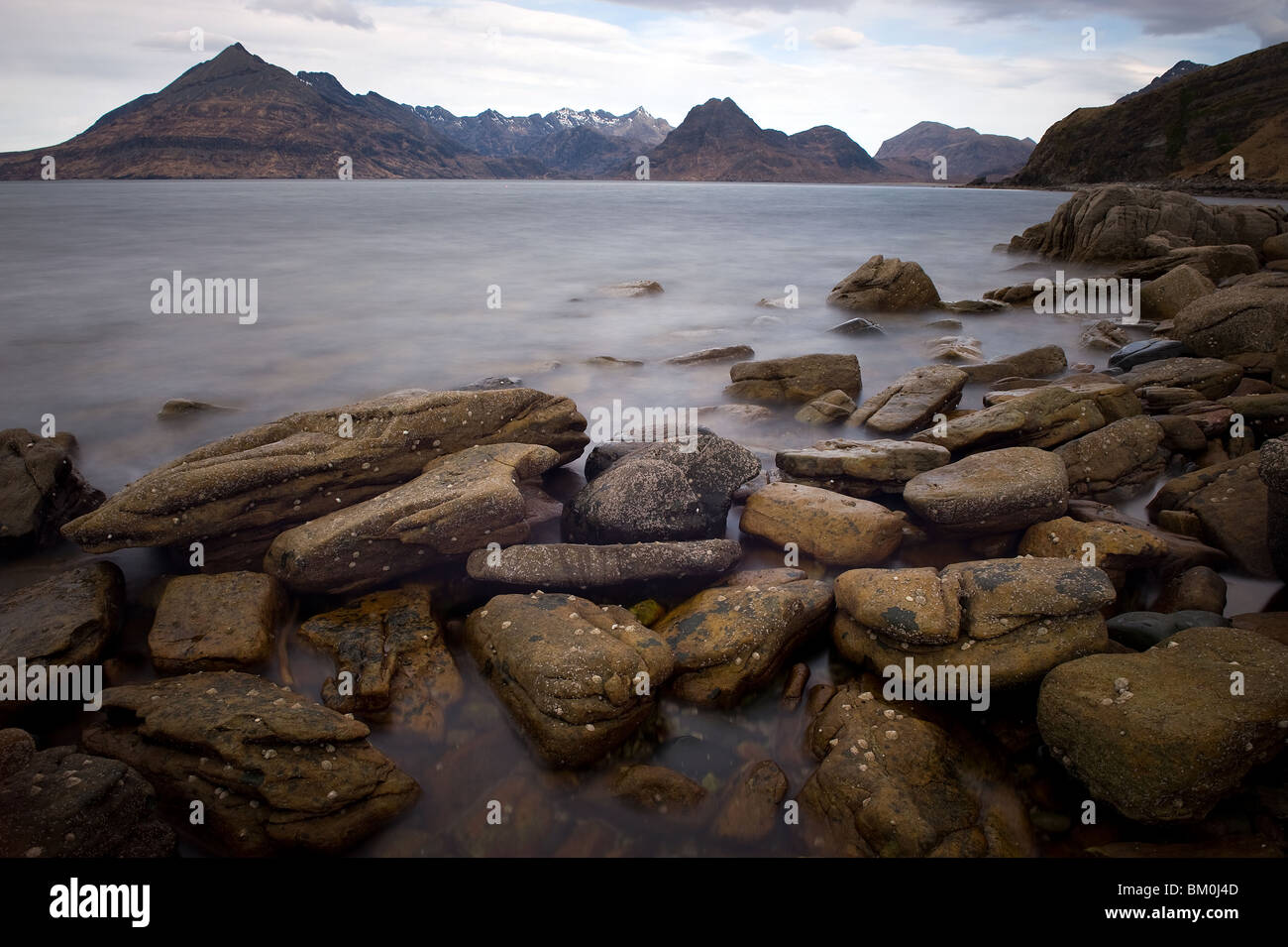 Cuillin Ridge from Elgol, Isle of Skye, Scotland Stock Photo - Alamy