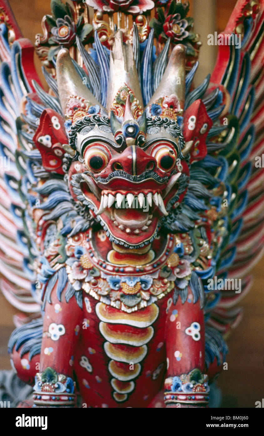Details of a dragon statue, Bali, Indonesia Stock Photo - Alamy
