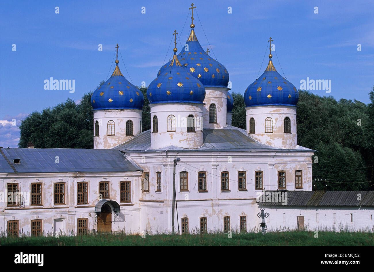 Russia, Novgorod, St. George's Monastery Stock Photo - Alamy