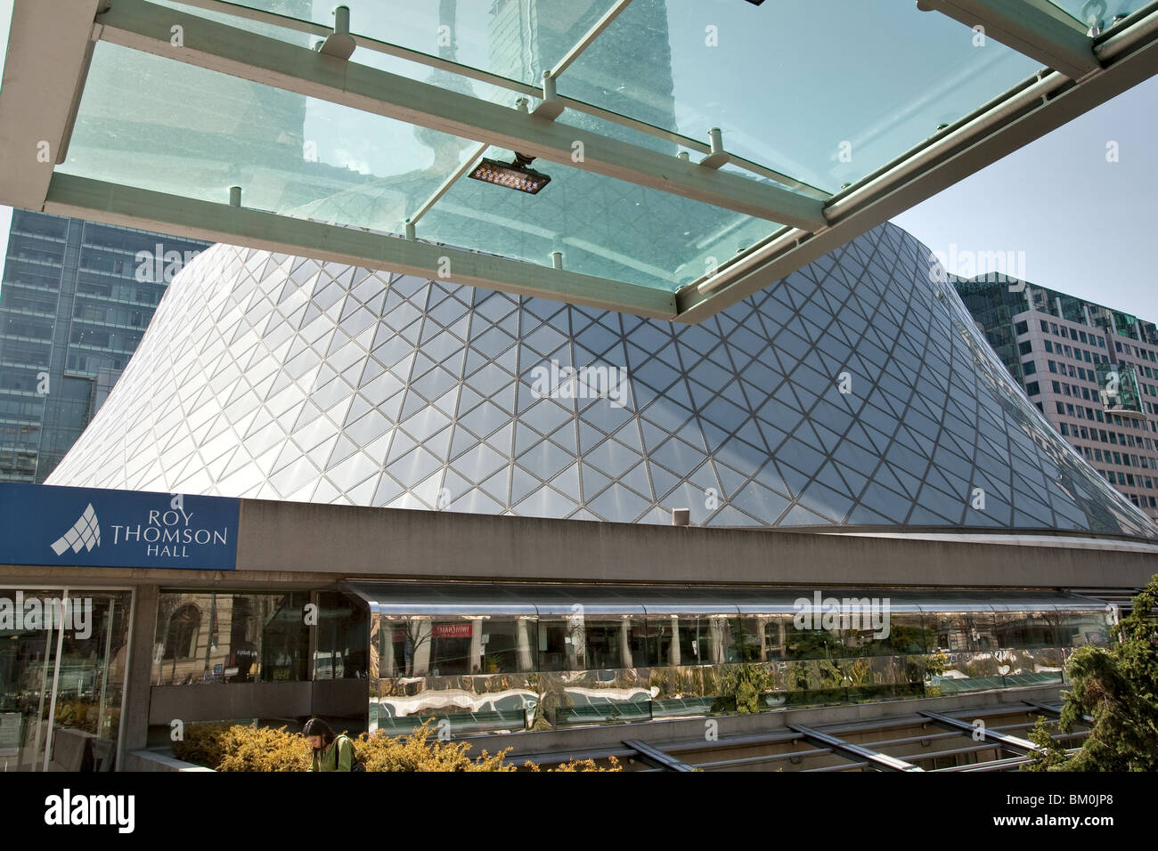 The Roy Thomson Hall is pictured on in Toronto Stock Photo - Alamy