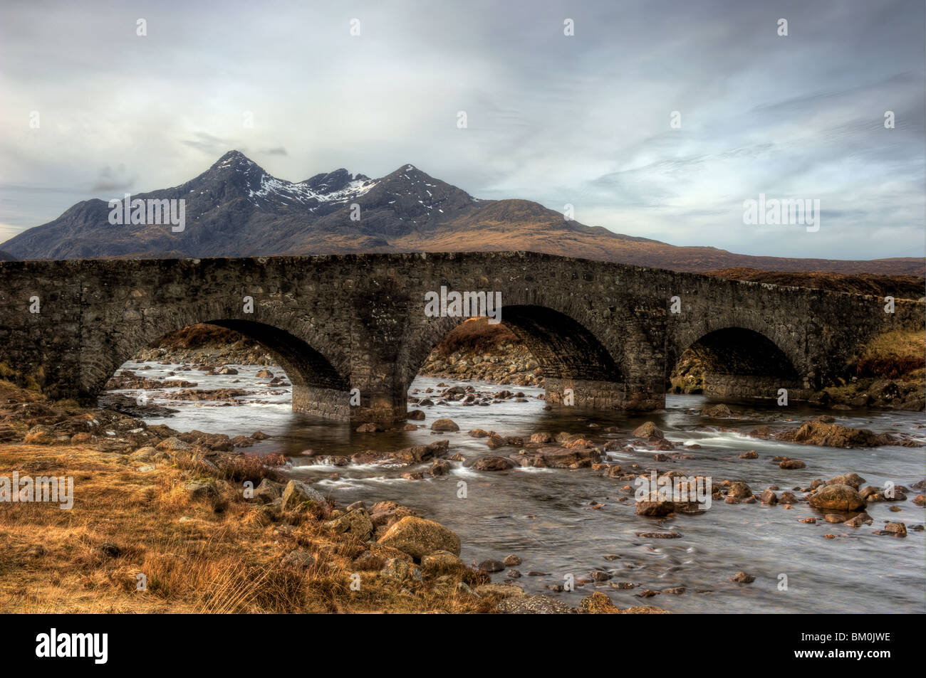 Sligachan Bridge, Isle of Skye, Scotland Stock Photo - Alamy