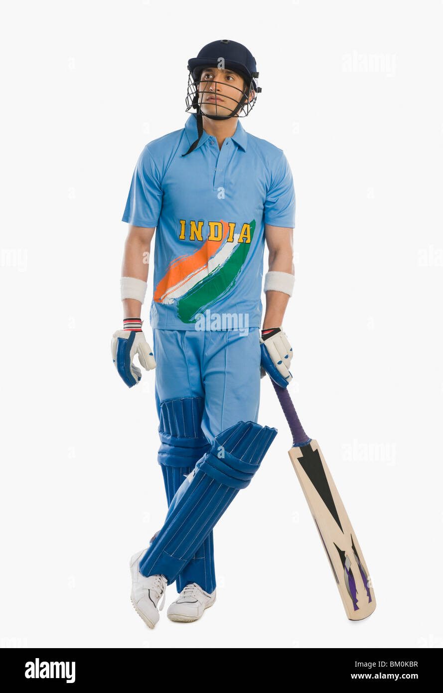 Batsman waiting hi-res stock photography and images - Alamy