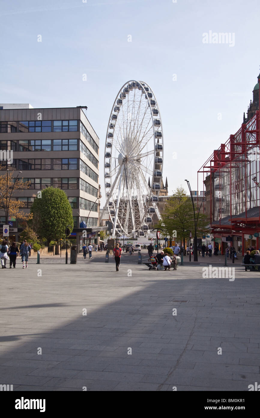 Sheffield Eye Ferris wheel, Sheffield, South Yorkshire, England Stock ...
