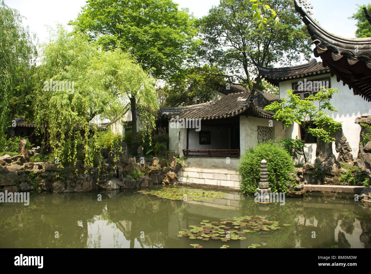 The Lingering Garden Stock Photo - Alamy