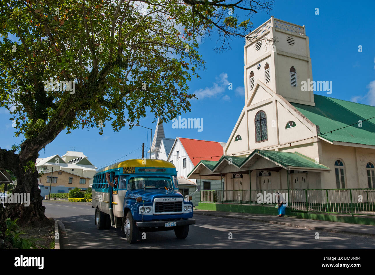 Congregational church of samoa hi-res stock photography and images - Alamy
