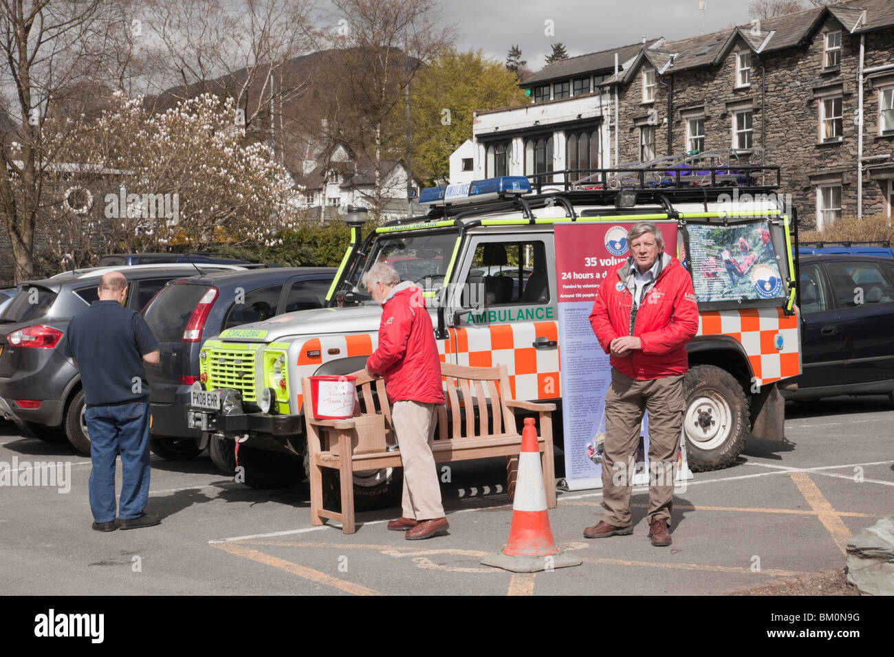 Ambleside, Cumbria, England, UK, Europe. Langdale Mountain Rescue ...