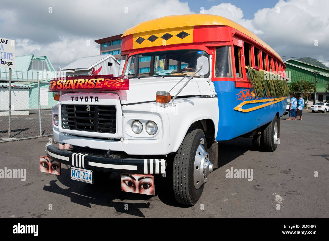 Samoan bus hi-res stock photography and images - Alamy