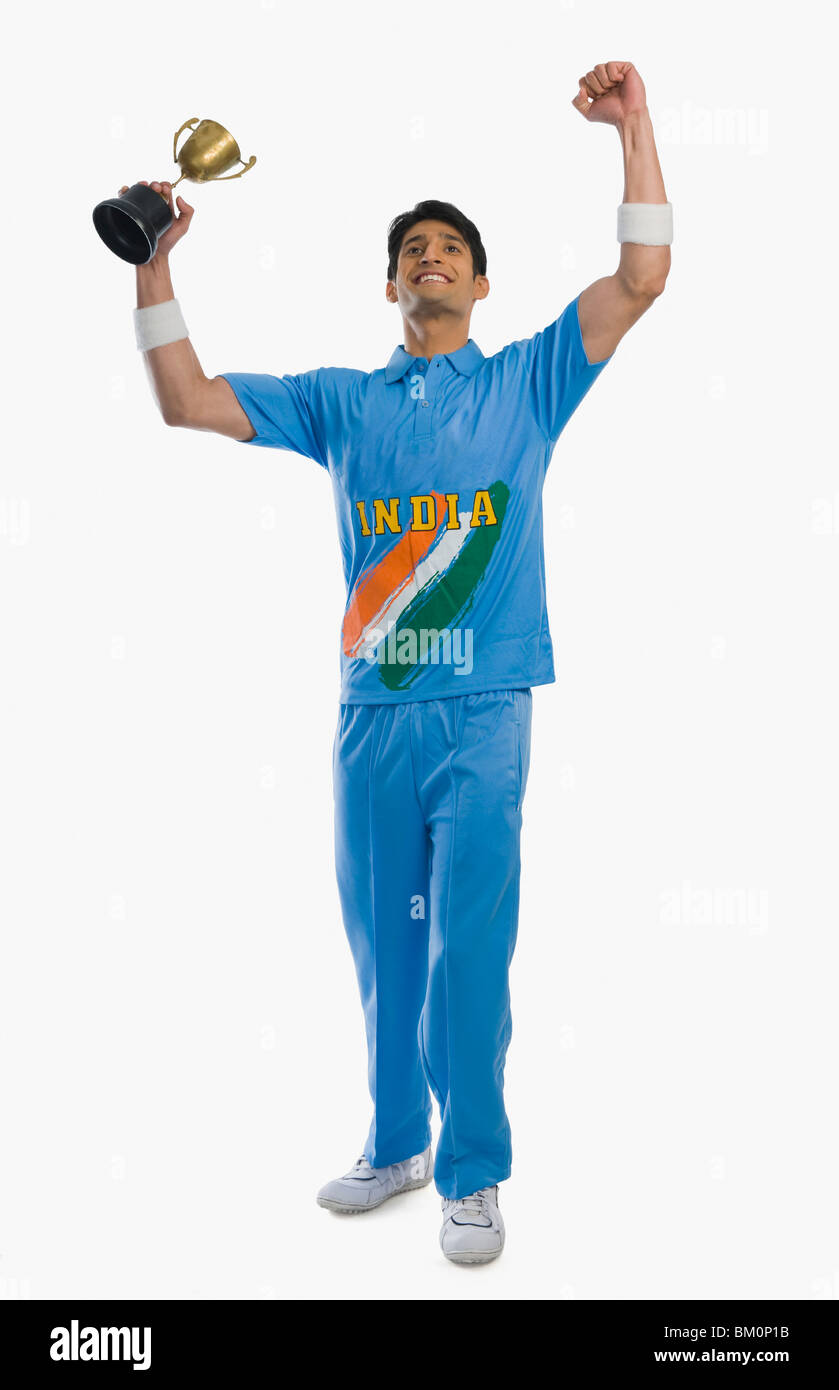 Cricket player Cut Out Stock Images & Pictures - Alamy