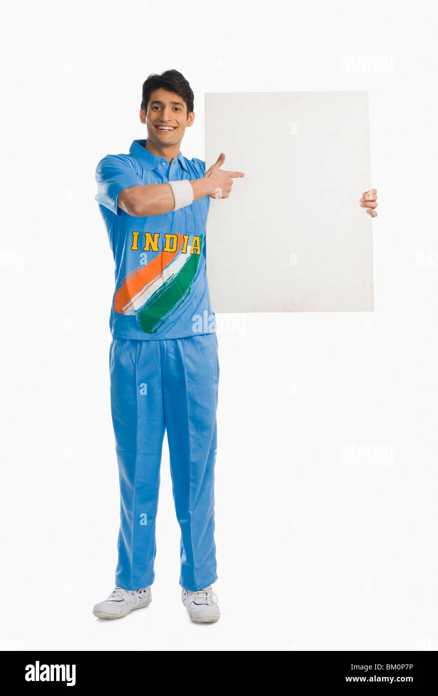 Cricket player full uniform hi-res stock photography and images - Alamy
