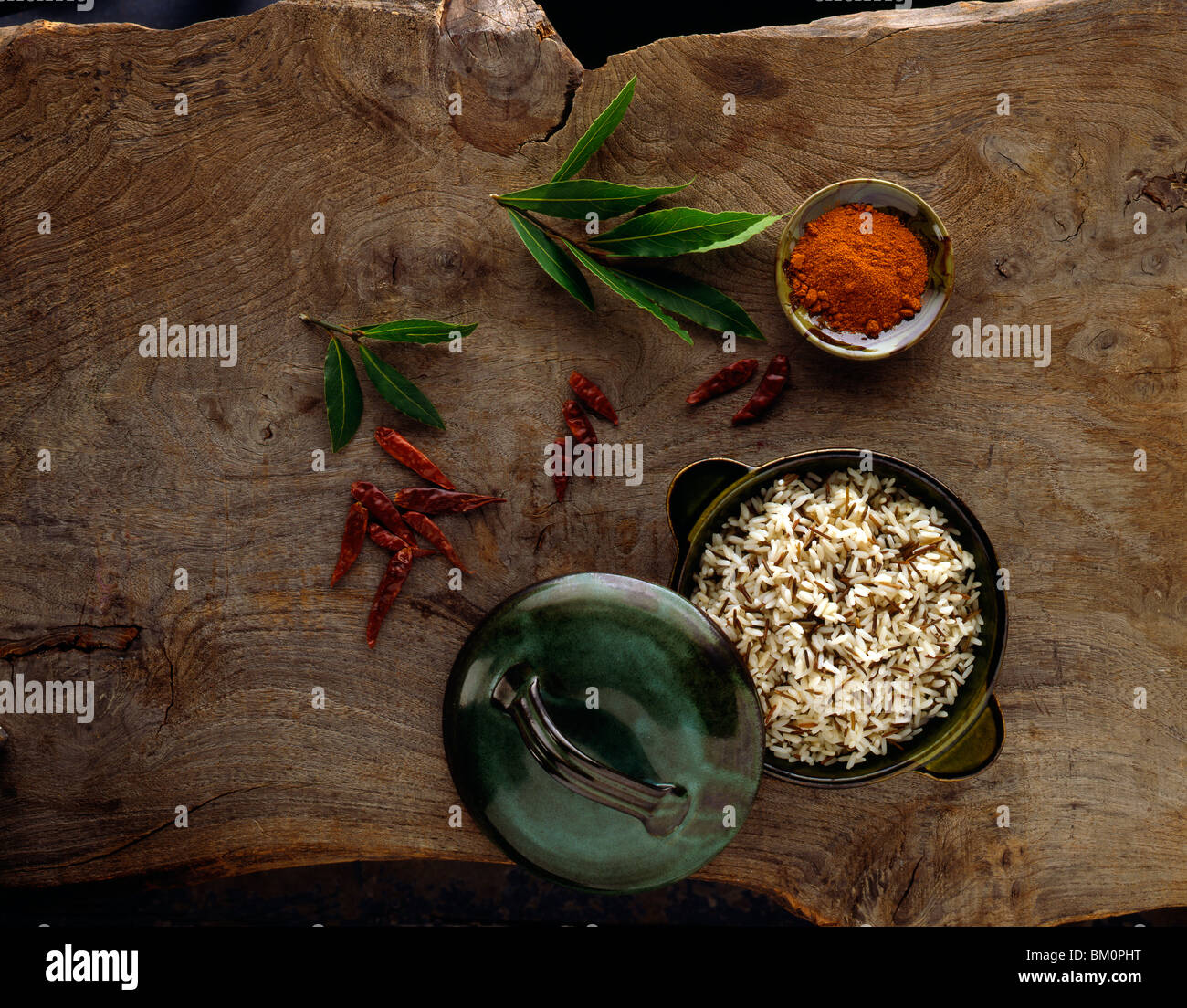 basmati and wild rice Stock Photo - Alamy