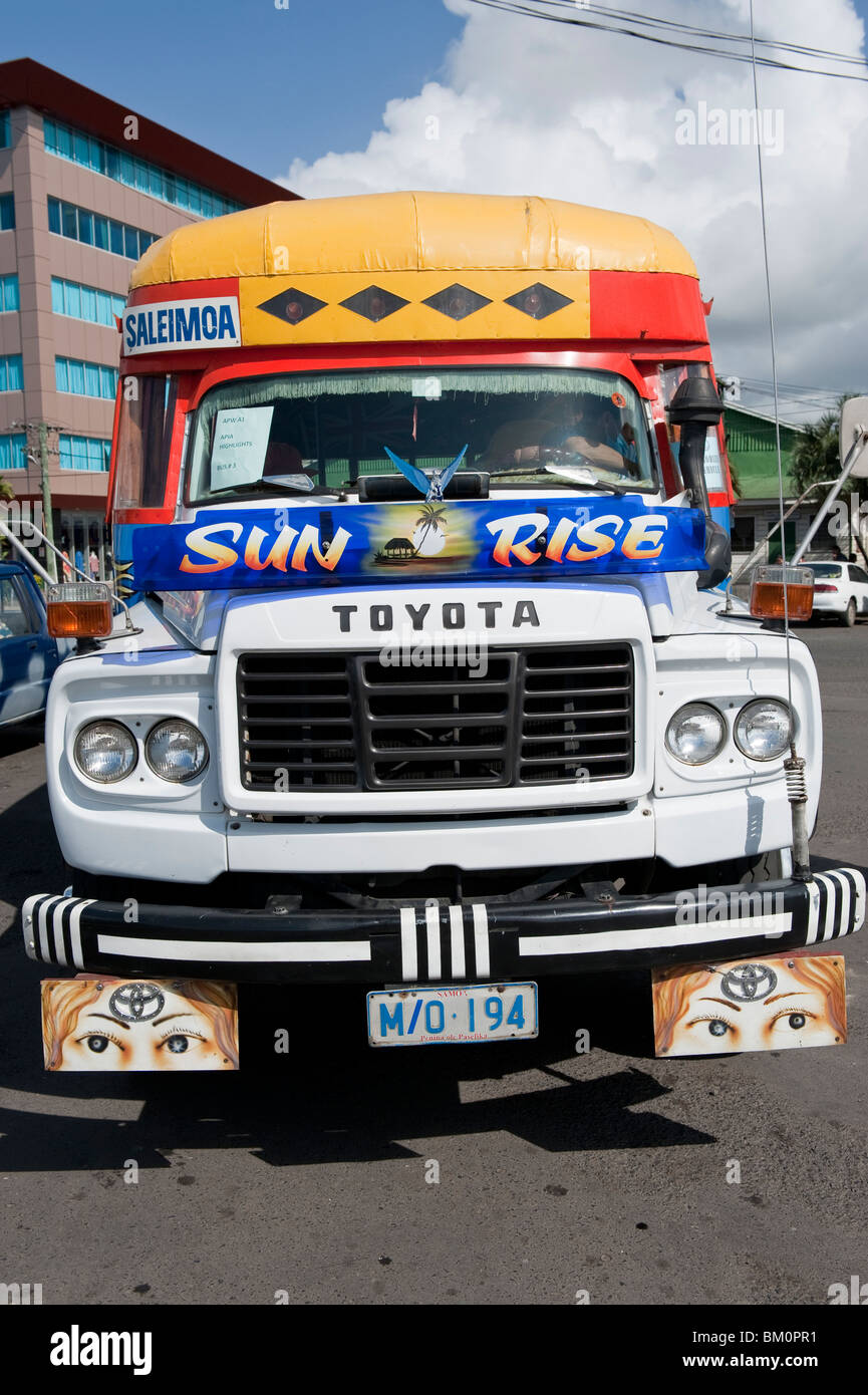 Samoan bus hi-res stock photography and images - Alamy