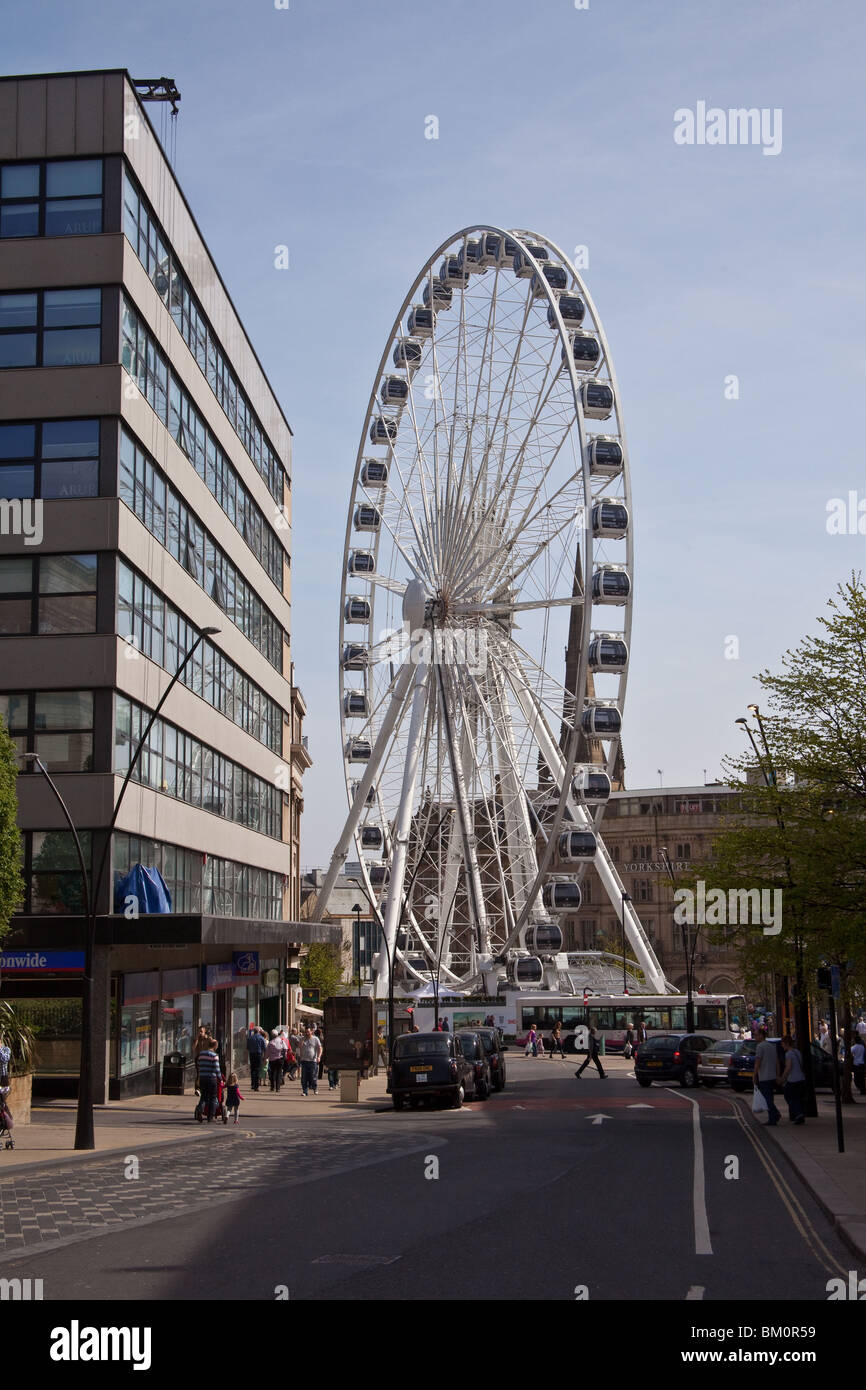 Sheffield Eye Ferris wheel, Sheffield, South Yorkshire, England Stock ...