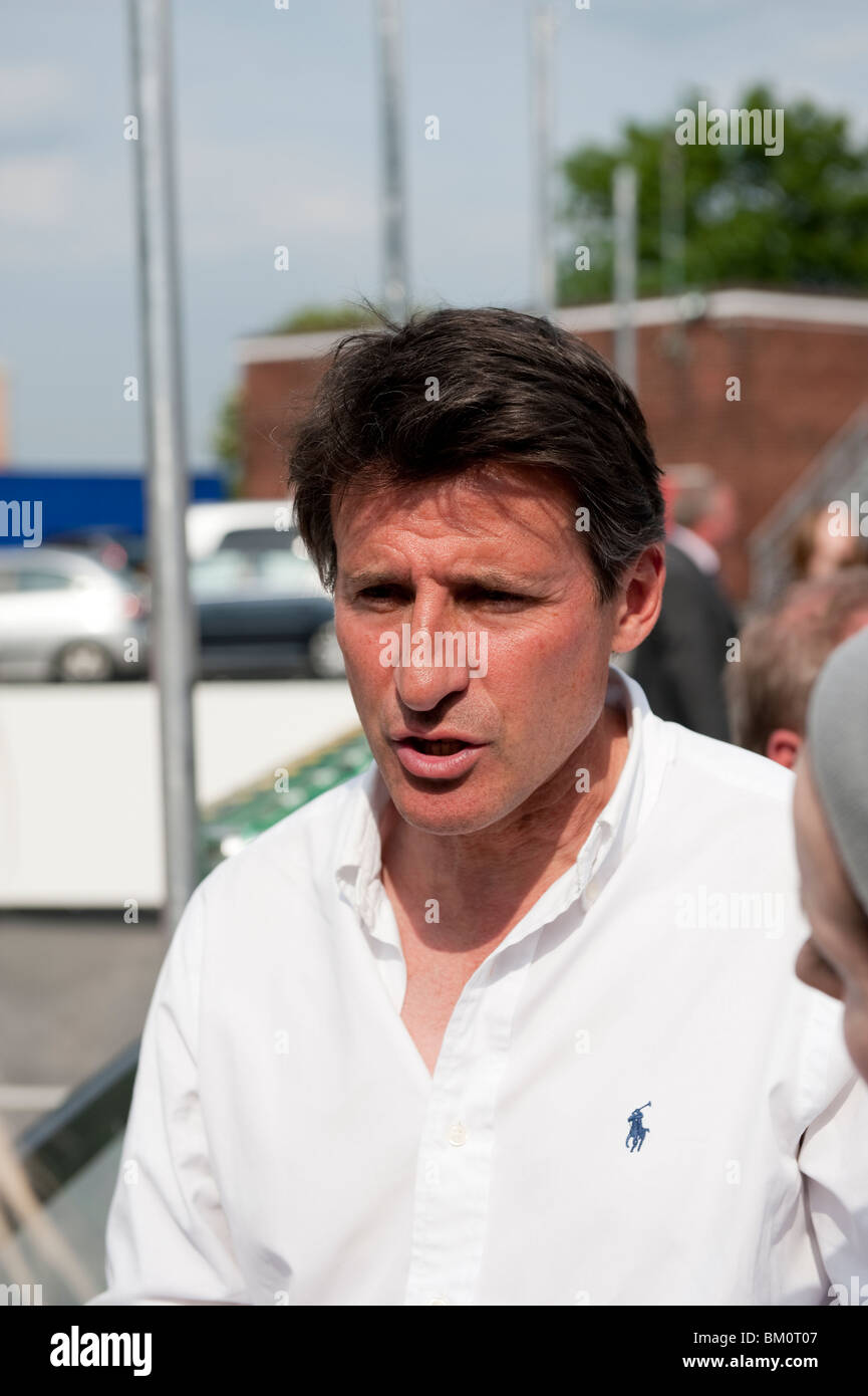 Lord Sebastian Newbold Coe Baron KBE Olympics 2012 Stock Photo - Alamy