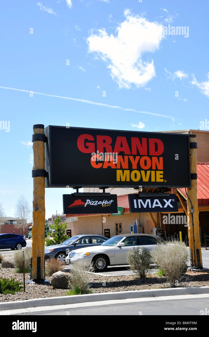 Imax movie theater theatre cinema grand canyon city hi-res stock ...