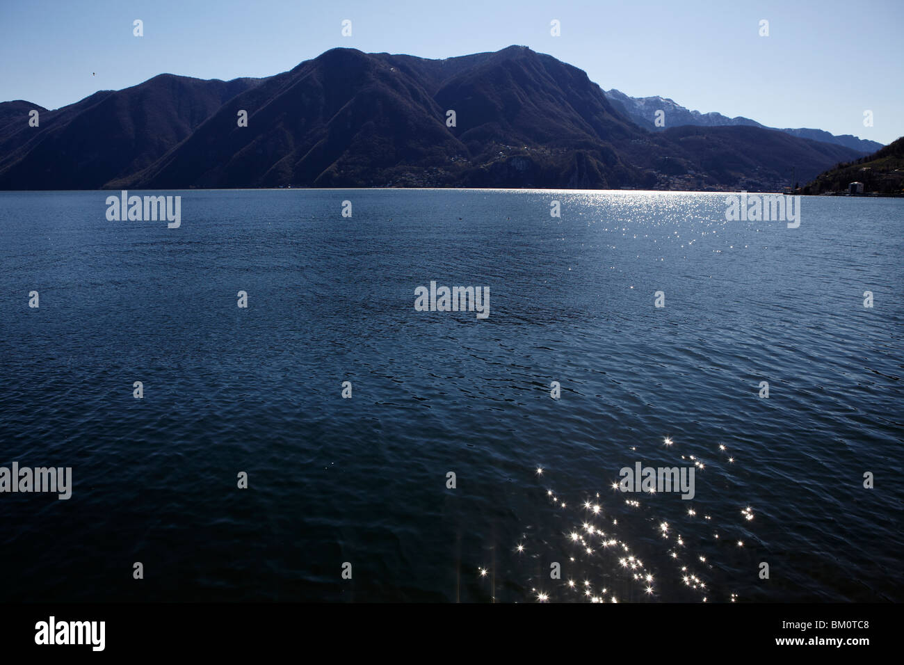 Lake Lugano, Switzerland Stock Photo - Alamy