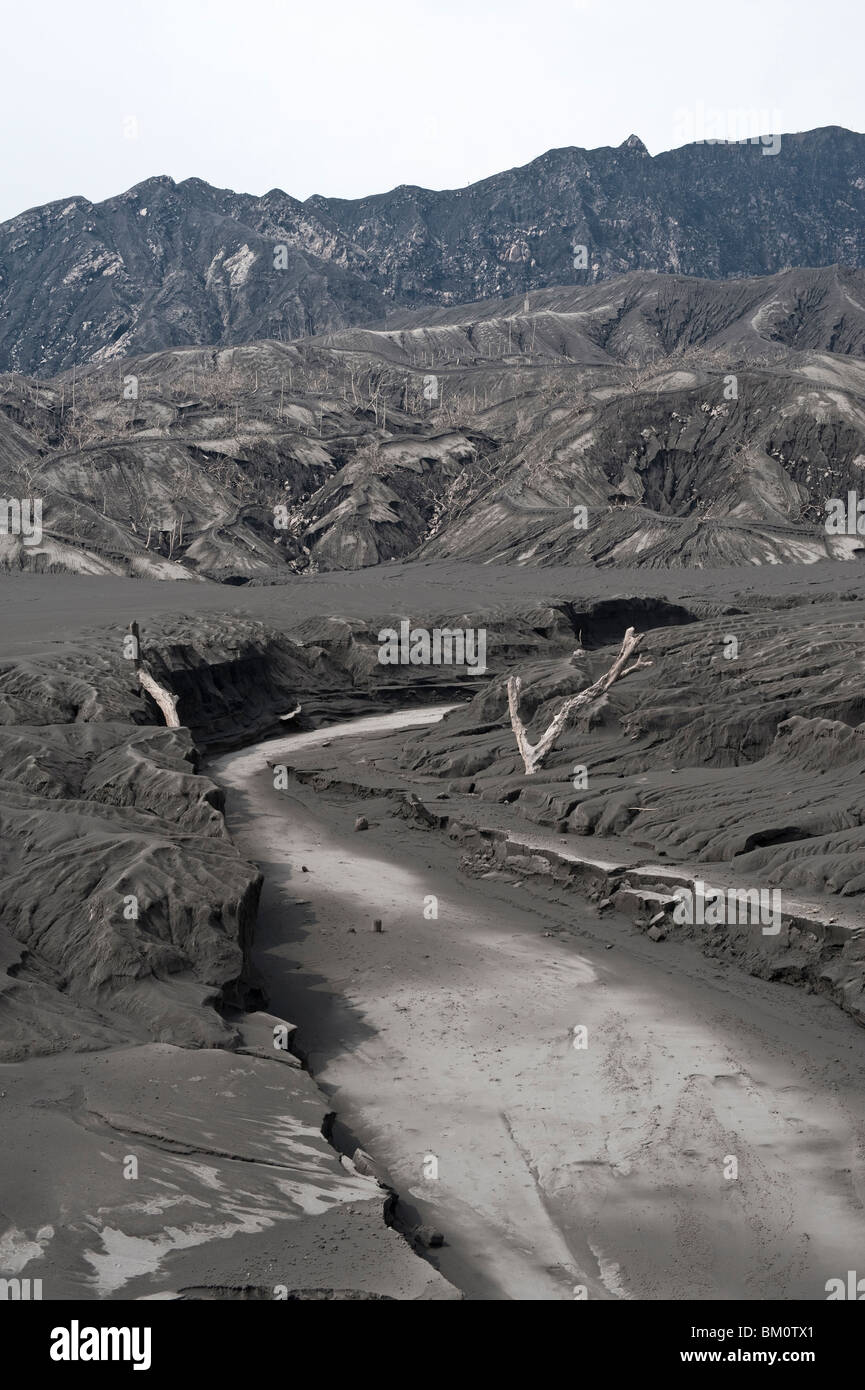 Thick Layers of Volcanic Ash and Debris Cover the Area by the Old ...