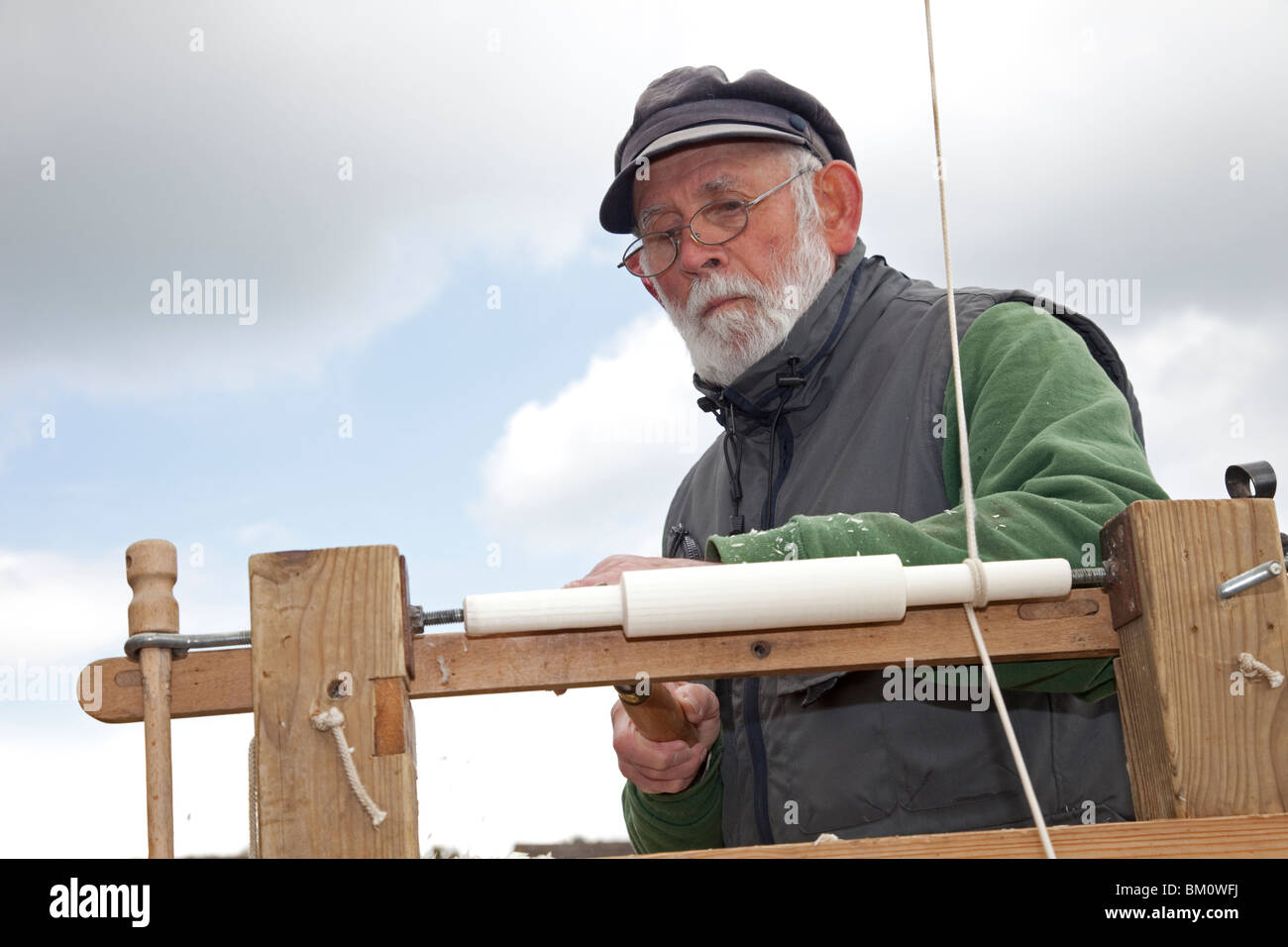 Pole lathe hi-res stock photography and images - Alamy