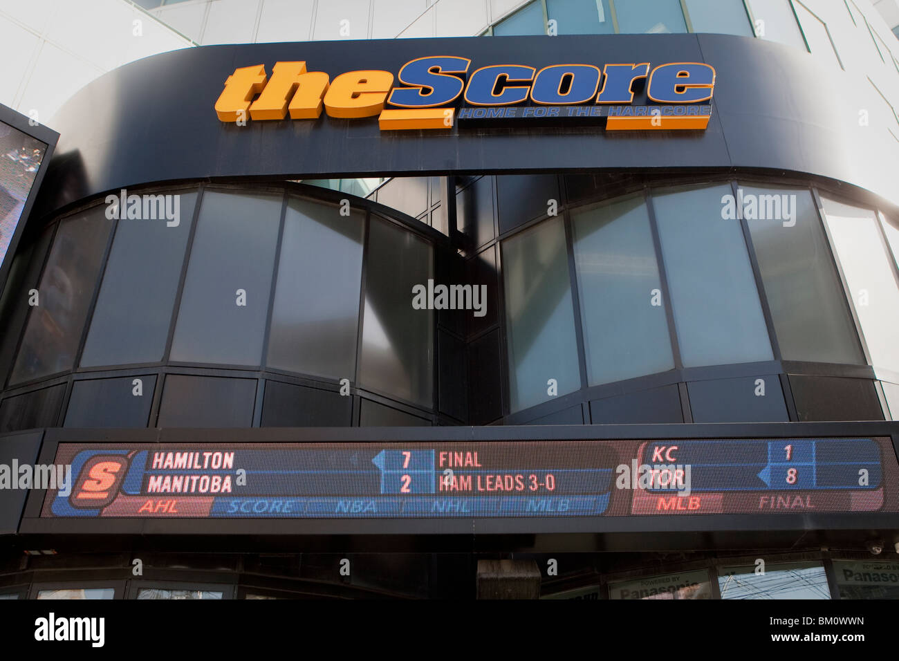 The Score studio is seen in Toronto Stock Photo - Alamy
