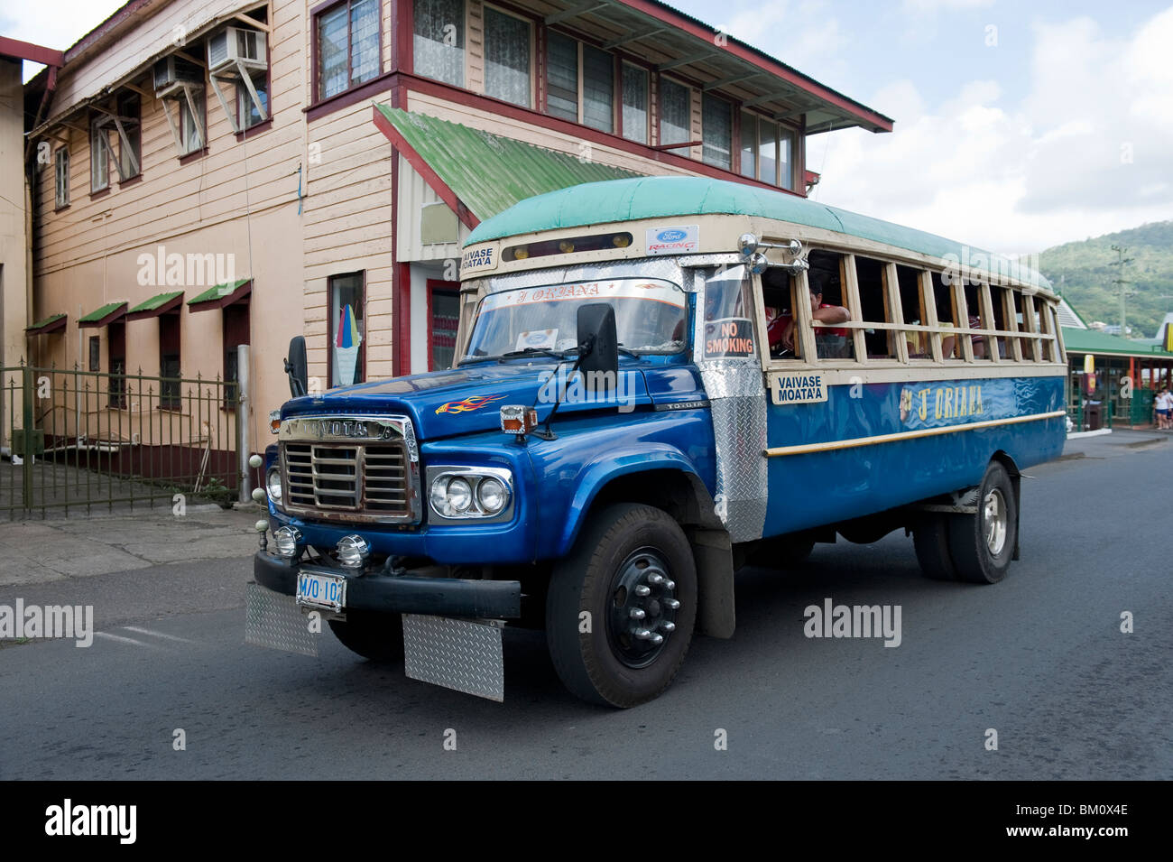Samoan bus hi-res stock photography and images - Alamy