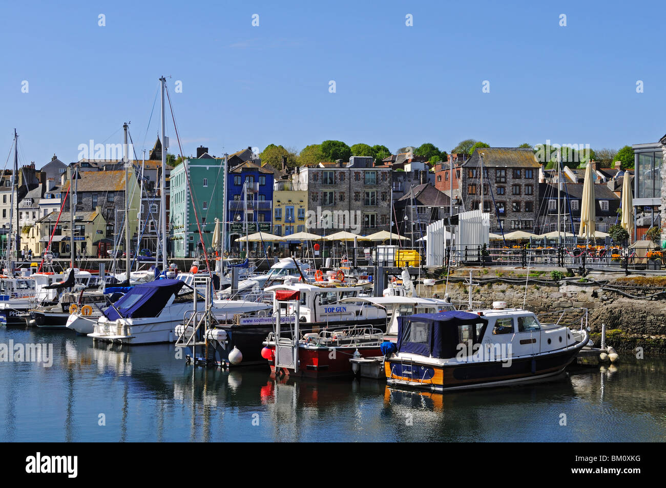the barbican, plymouth, devon, uk Stock Photo - Alamy