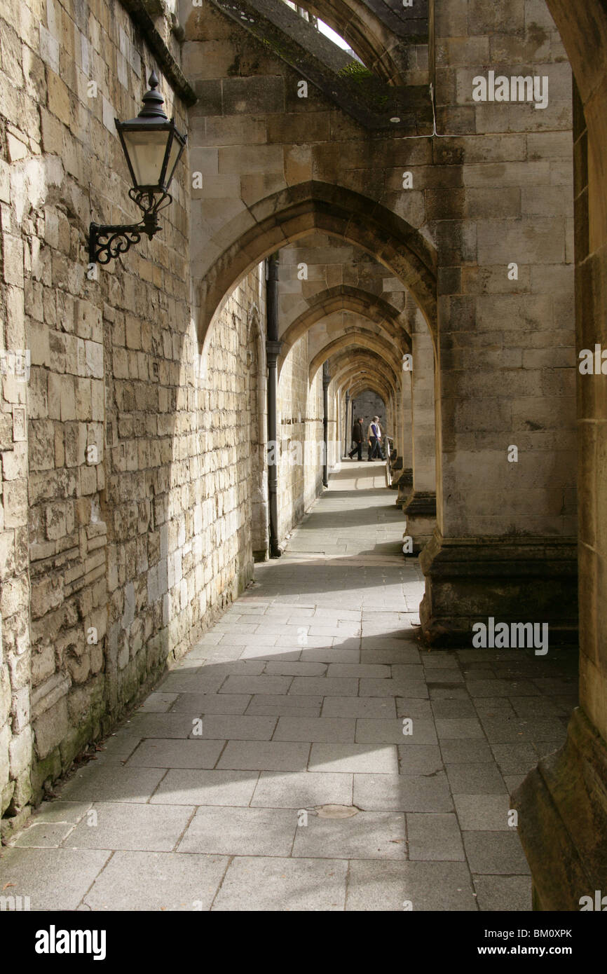 Norman Arches, Winchester Cathedral, Hampshire, UK. The Longest ...