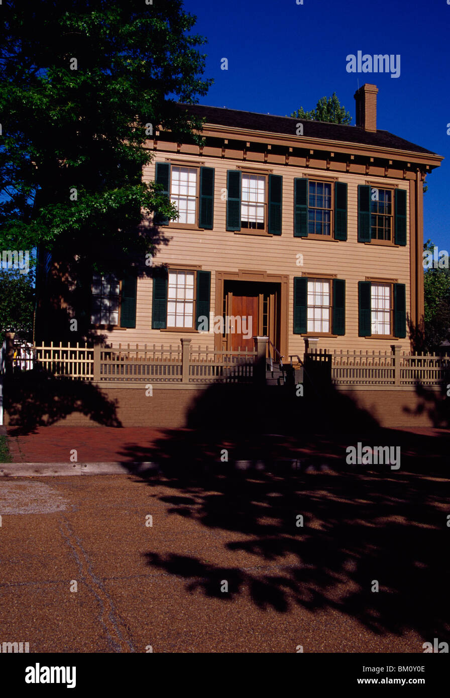 Abraham Lincoln Home Springfield Stock Photos & Abraham Lincoln Home ...