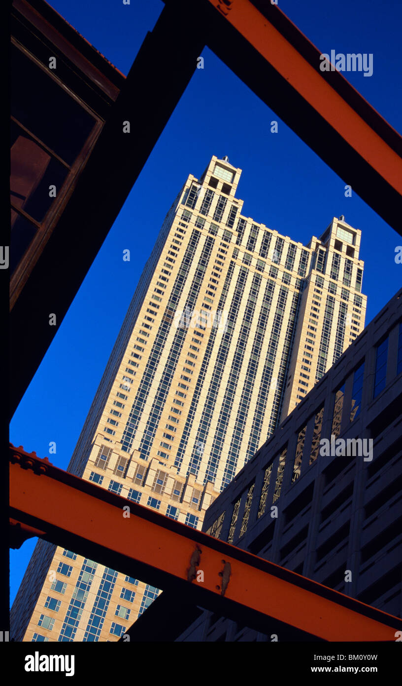 Low angle skyscraper multi hi-res stock photography and images - Alamy