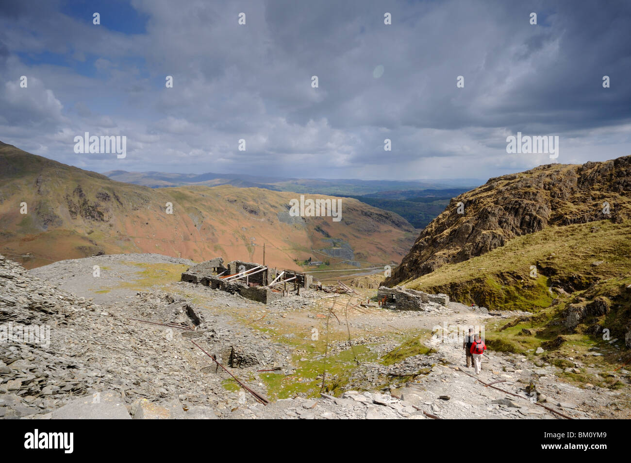 Old man of coniston slate hi-res stock photography and images - Alamy