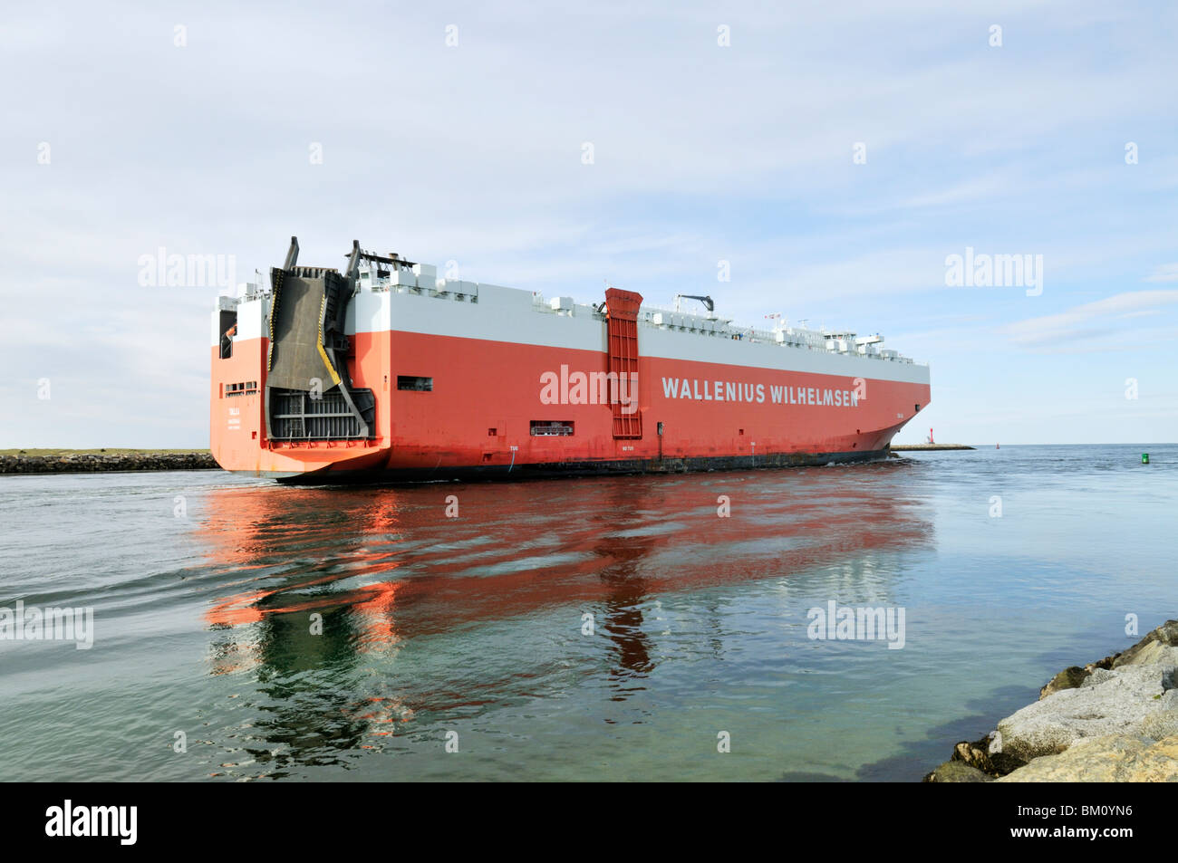 PCTC, Pure Car and Truck Carrier, transport ship Talia from Wallenius ...