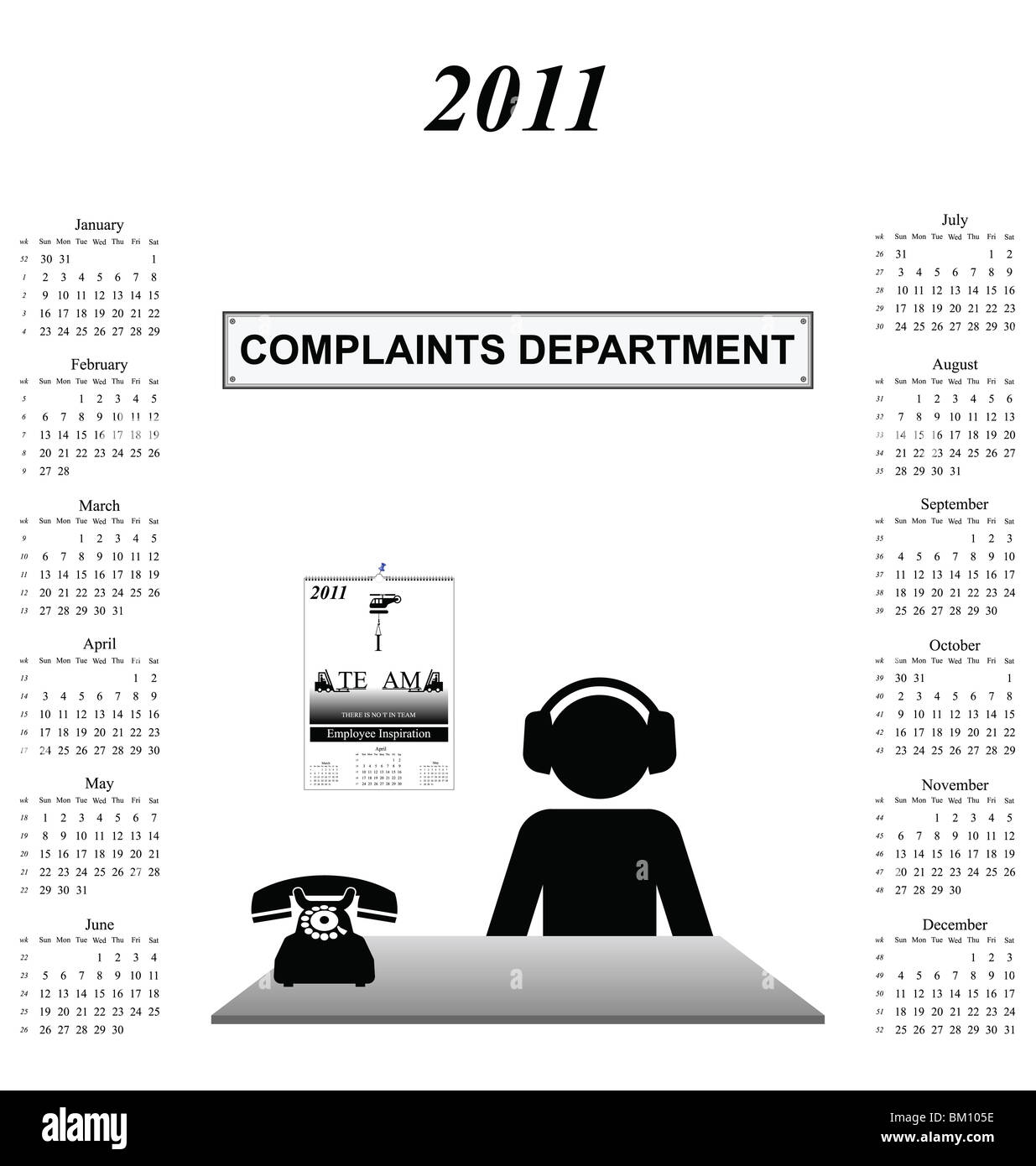 Complaints department Cut Out Stock Images & Pictures - Alamy