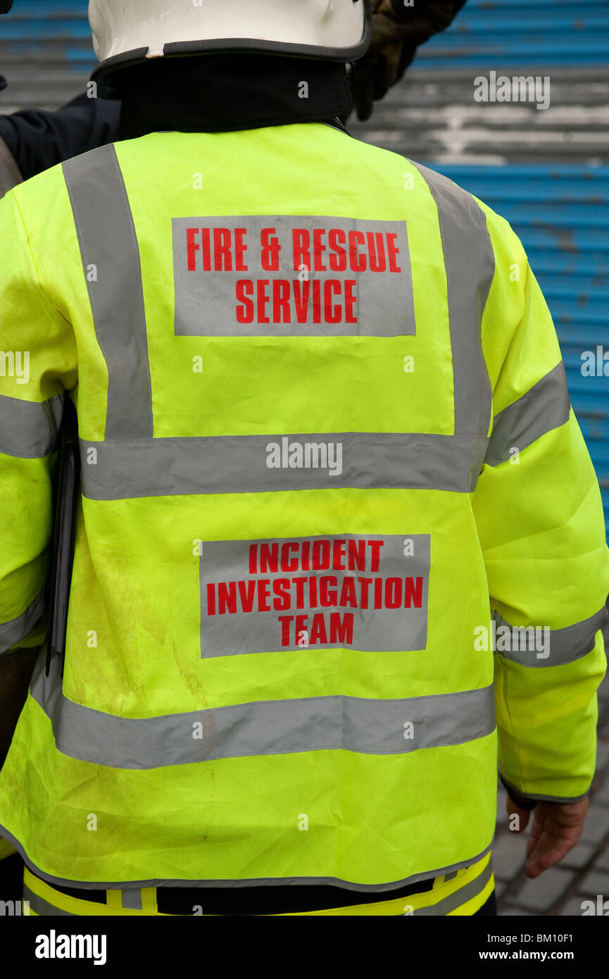 Fire investigator hi-res stock photography and images - Alamy