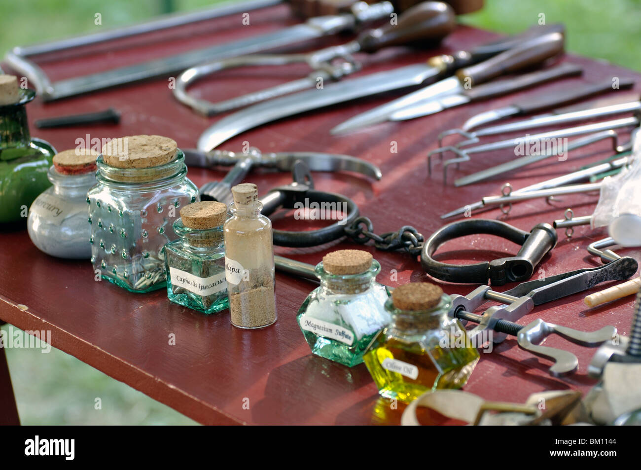 Vintage surgical instruments hi-res stock photography and images - Alamy