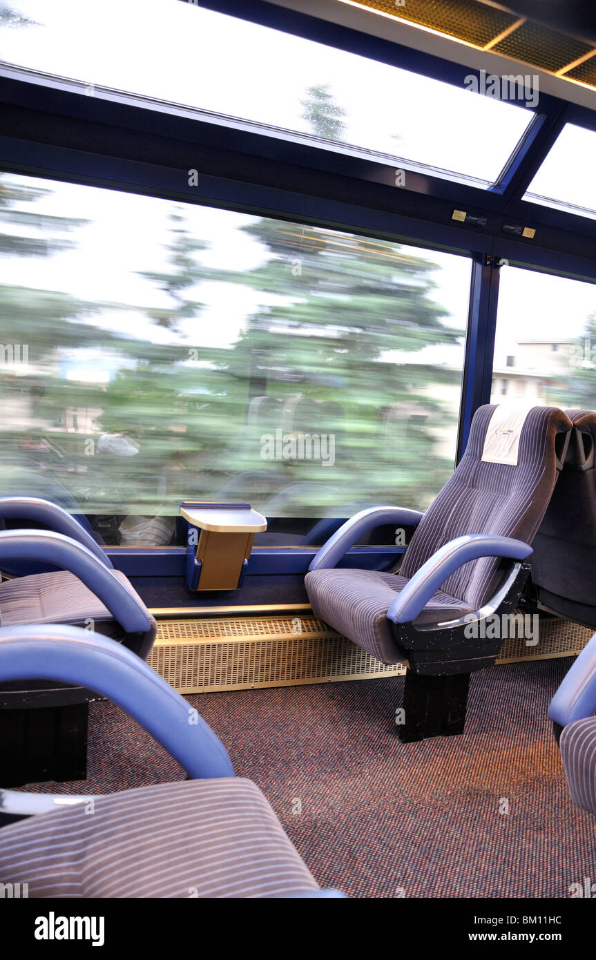 1st class train seat hi-res stock photography and images - Alamy
