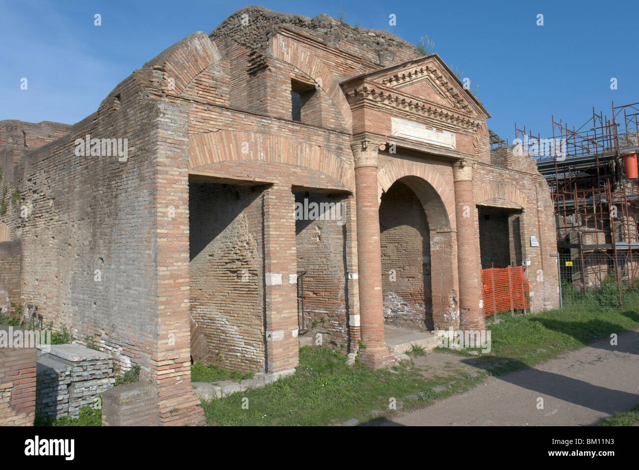 Ostia Antica, Rome. Horrea Epagathiana e Epaphroditiana Stock Photo - Alamy
