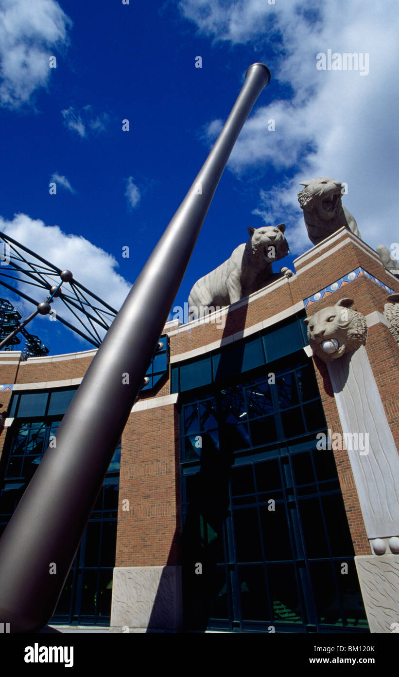 Exterior view tiger stadium hi-res stock photography and images - Alamy