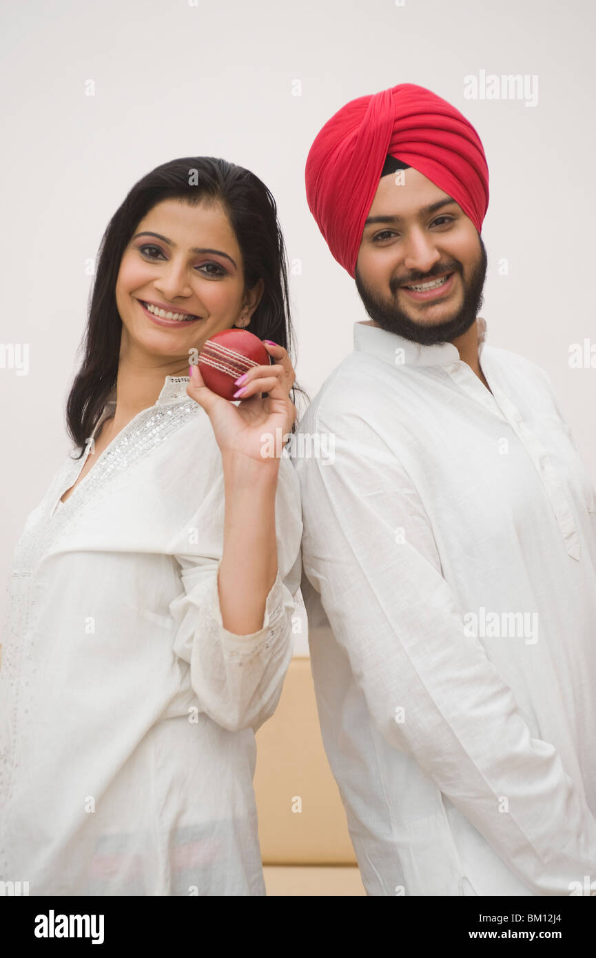 Sikh men and woman hi-res stock photography and images - Alamy