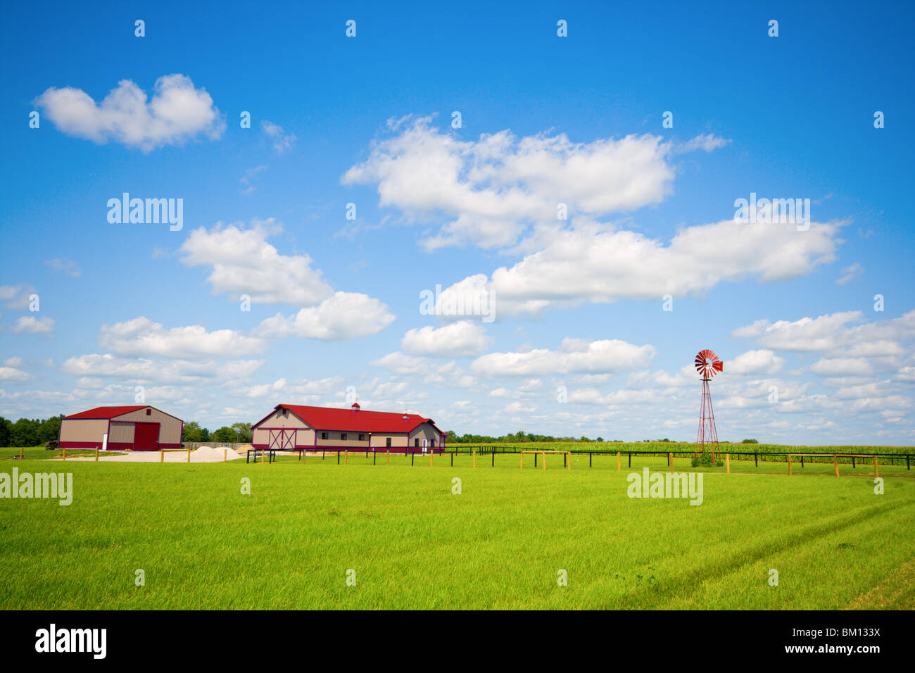 Indiana corn field landscape hi-res stock photography and images - Alamy
