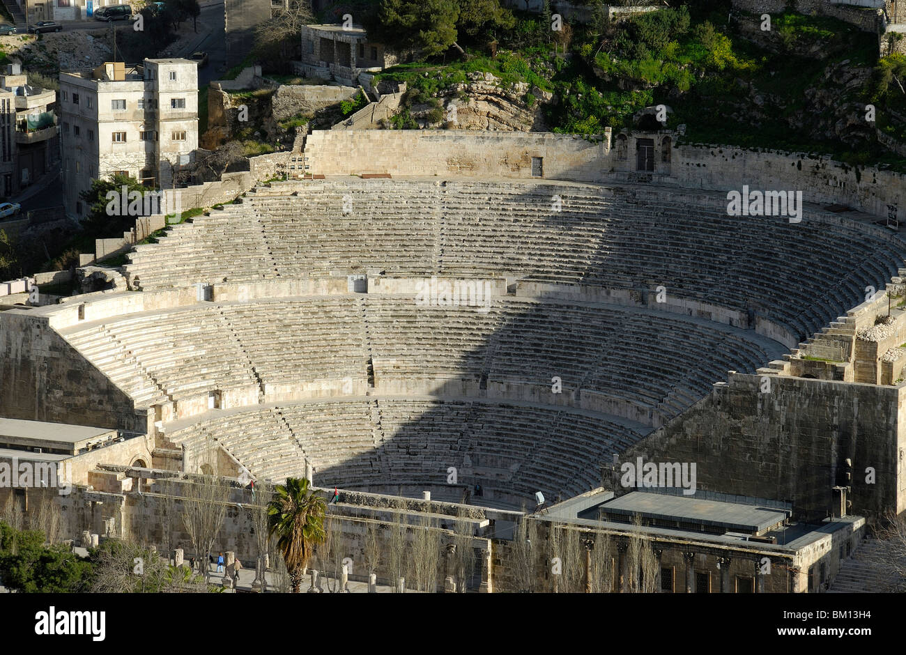 Roman theatre, Amman, Jordan, Middle East Stock Photo - Alamy