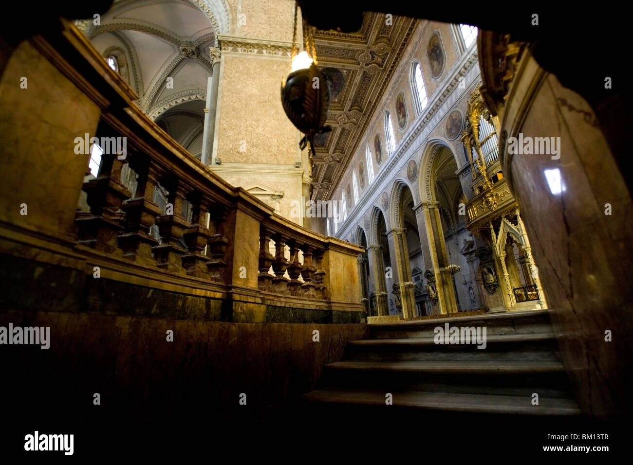 Duomo di Napoli dome, Naples, Campania, Italy, Europe Stock Photo - Alamy