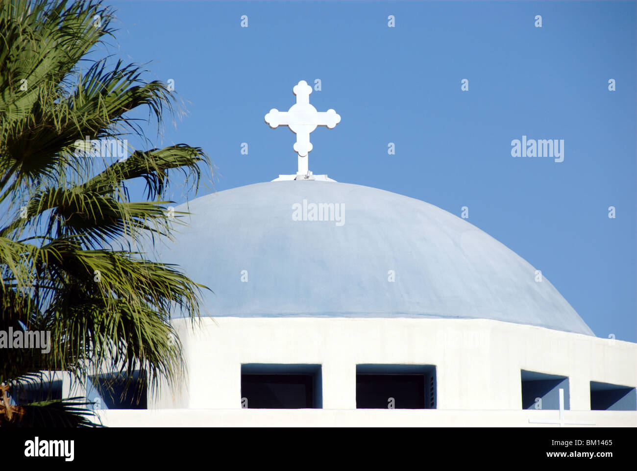 Greek Orthodox -style church, Palm Desert, California Stock Photo - Alamy