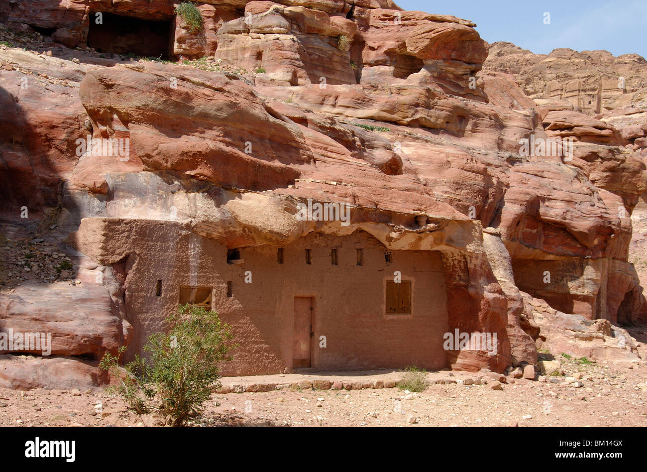 Bedouin home, Petra, Jordan, Middle East Stock Photo - Alamy
