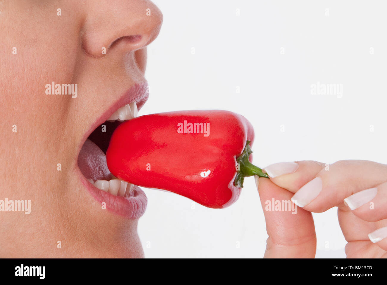 Bell pepper clipping path hi-res stock photography and images - Alamy