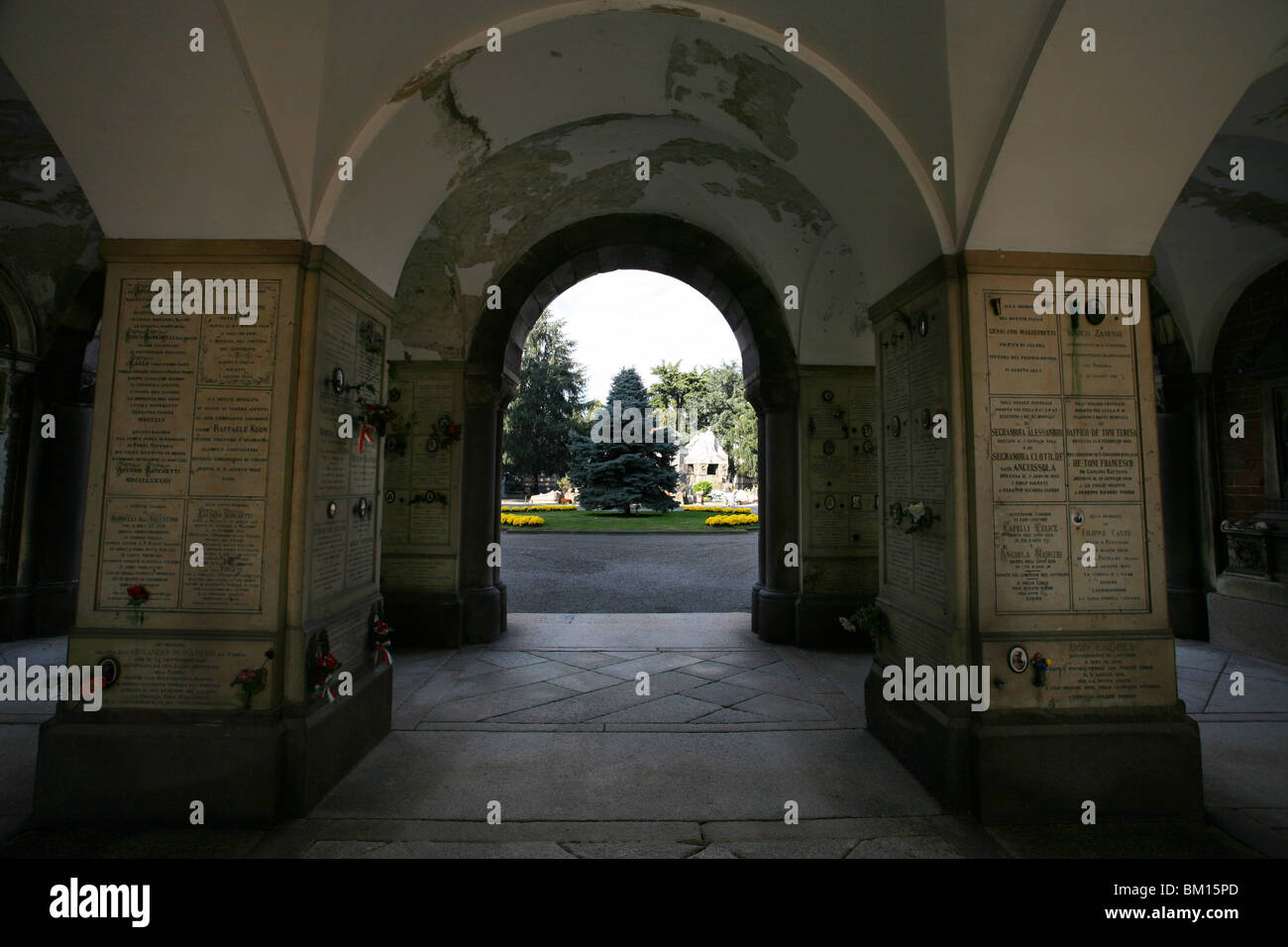 Monumental Cemetery, Architect Carlo Maciachini, Milan, Lombardy, Italy ...