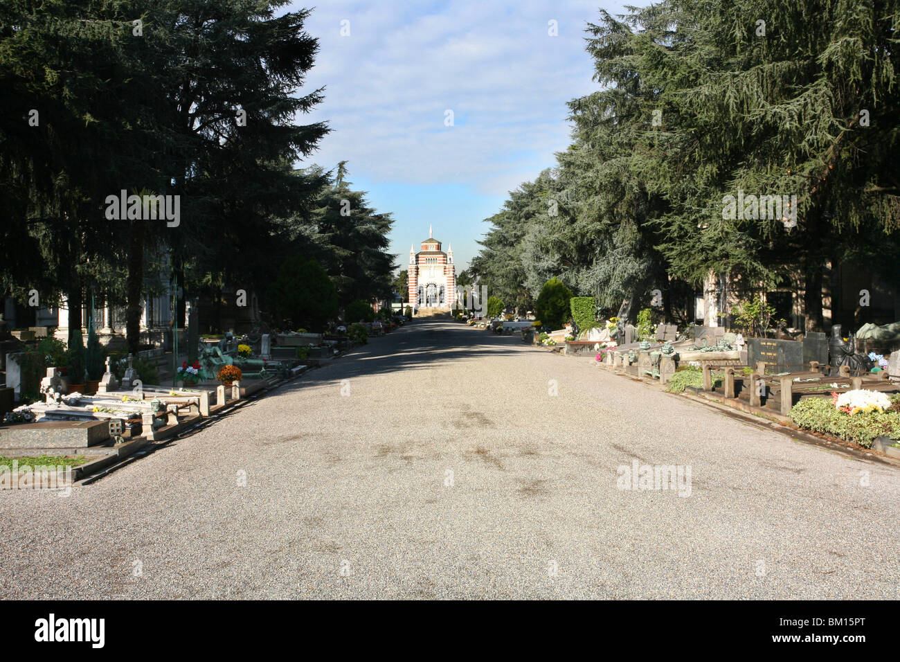 Monumental Cemetery, Architect Carlo Maciachini, Milan, Lombardy, Italy ...
