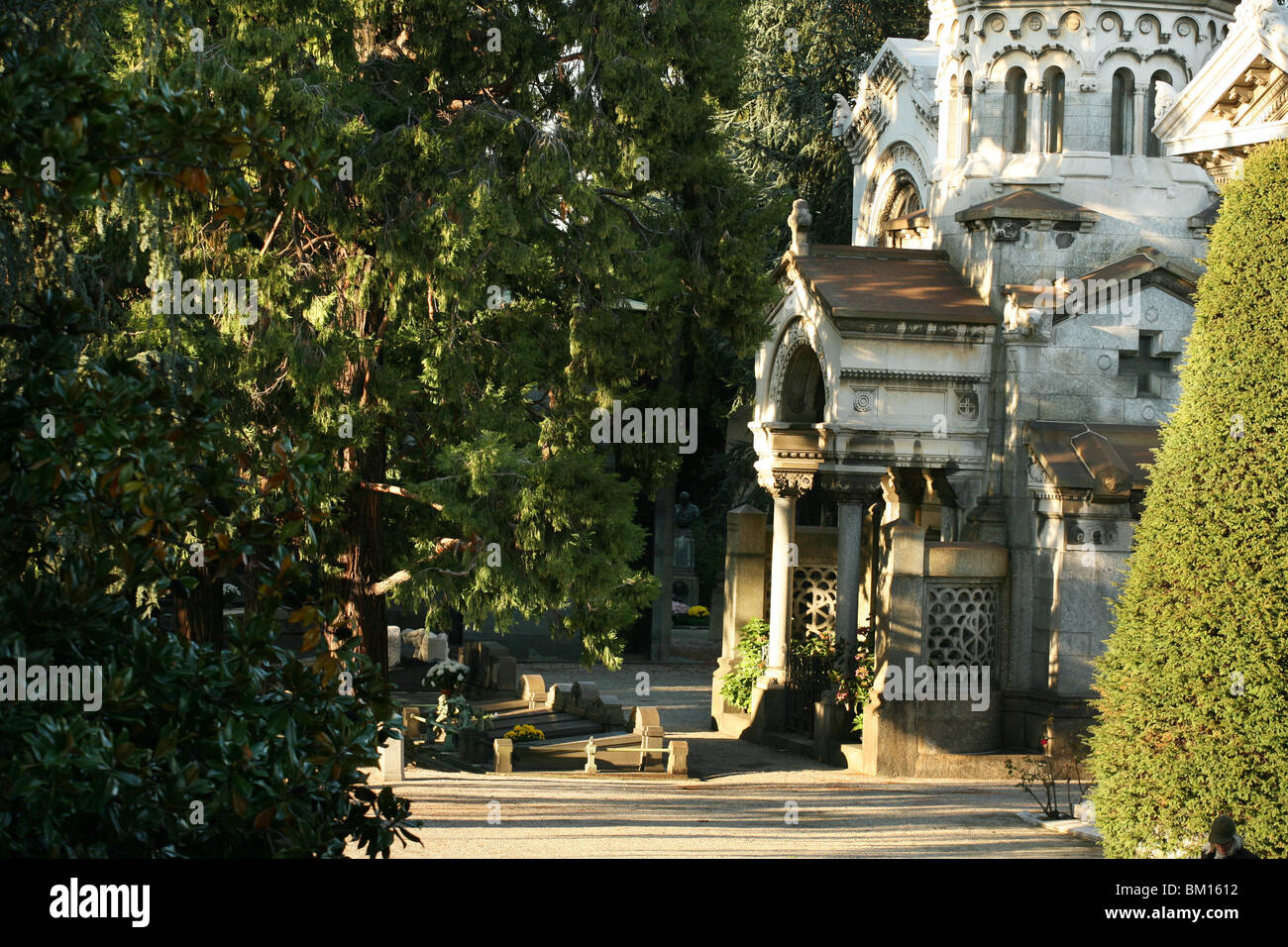 Monumental Cemetery, Architect Carlo Maciachini, Milan, Lombardy, Italy ...
