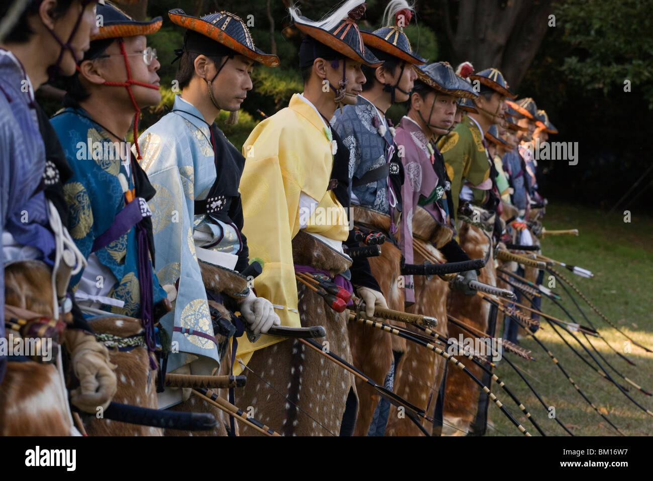 Archery Tradition Horse Yabusame Japan Samurai Stock Photo - Alamy