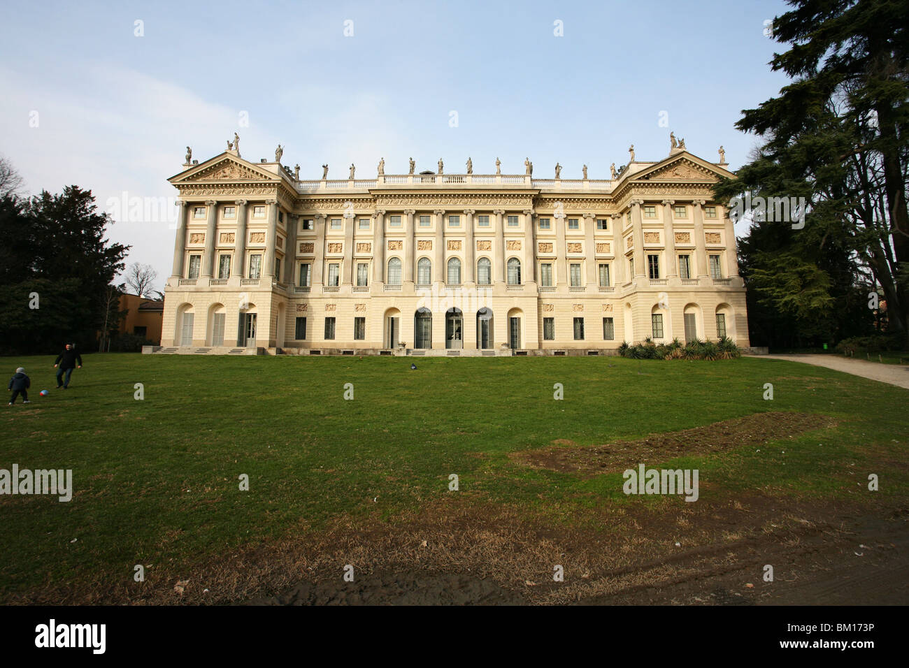 Façade, Modern Art Museum, Villa Reale, Galleria d'Arte Moderna, Via ...